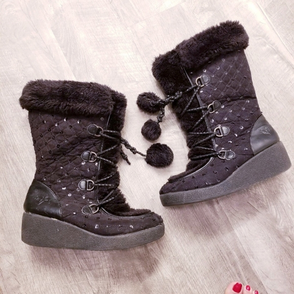 Justice | Shoes | Justice Boots Size 8 Womans In Black | Poshmark
